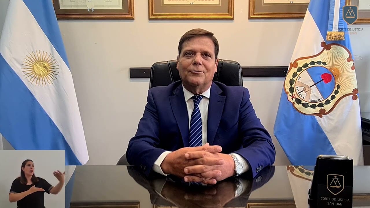 Juan José Victoria asumió la presidencia de la Corte de Justicia de San ...