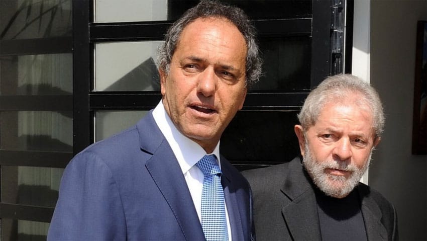 Scioli se entusiasma con una victoria de Lula en las elecciones de ...