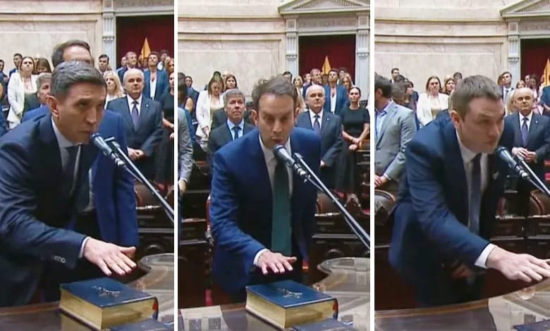 Juraron como diputados nacionales por San Juan: Andino, Jaime y Chiconi ...